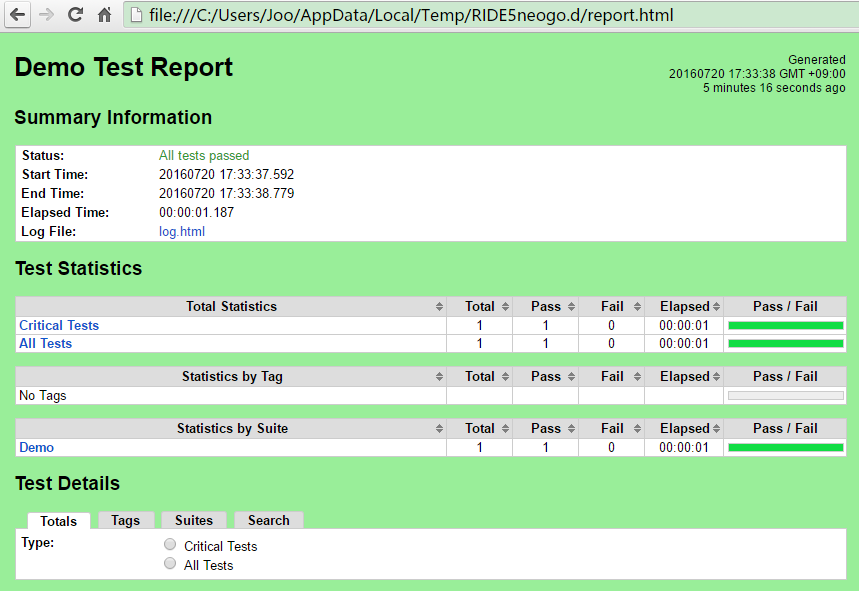 Robot Framework自动化测试框架初探 | 大爱